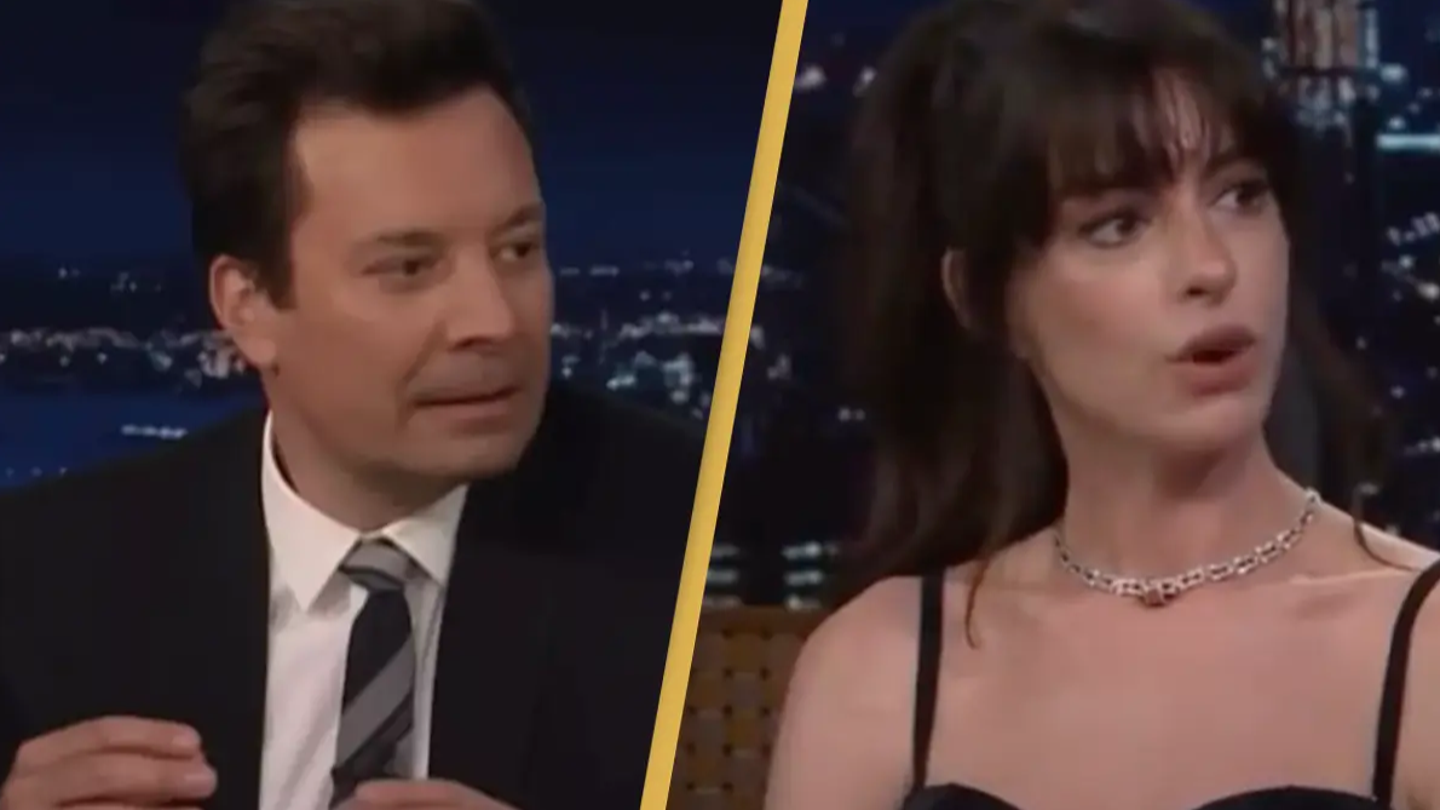 Jimmy Fallon praised for quick-thinking response in interview with Anne ...